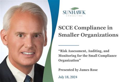 James Rose On Risk Assessment Auditing And Monitoring For Compliance
