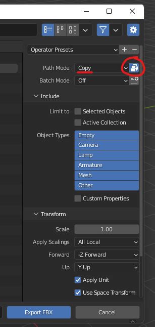 Unable To Import Textures From Blender To Unity Using Embed Textures And A FBX File Unity