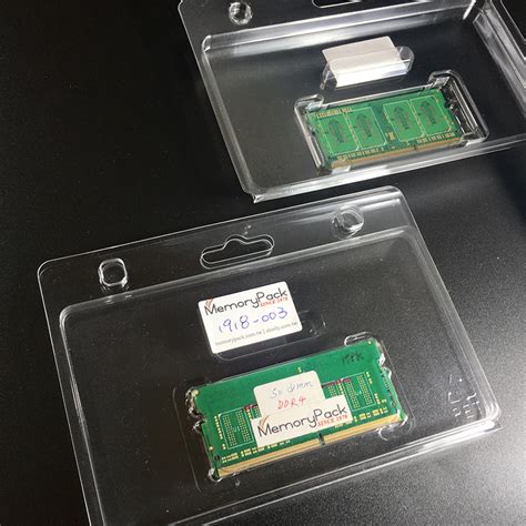 1918 003 Sodimm Ddr Ddr4 Memory Ram Module Plastic Box Clamshell Packaging