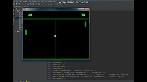PONG In Python YouTube