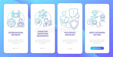 Generate More Consumers Blue Gradient Onboarding Mobile App Screen