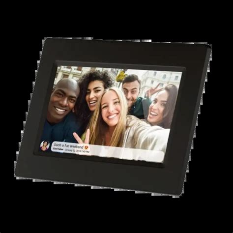 Frameo Digital Frame Dpf7000 Black Framhndp7000blk Mojitech