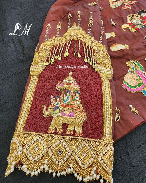 Lm Design Studio Wedding Jewellery Designs Blouse Work Designs Simple Blouse Designs