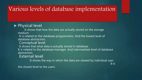 database ppt ppt