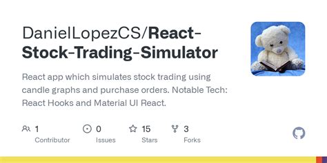 Github Daniellopezcs React Stock Trading Simulator React App Which Simulates Stock Trading