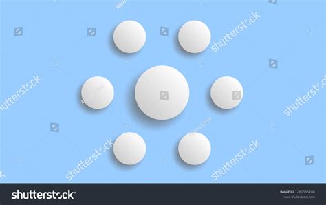 Empty Infographic Blank Template Vector Design Stock Vector Royalty