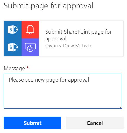 Exploring The SharePoint Online Publishing Approval Flow