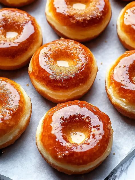 Baked Crème Brûlée Donuts For Irresistible Morning Bliss Kacey Recipes