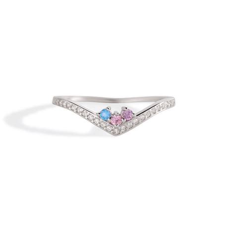 Birthstone Rings Mint And Lily