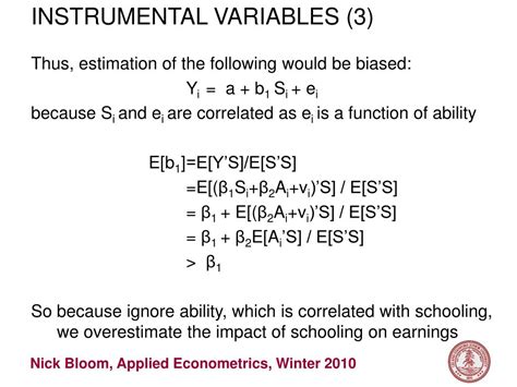 Ppt Applied Econometrics Lecture 1 Identification Powerpoint Presentation Id155612