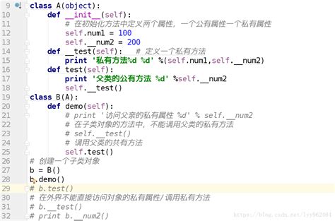 Python中的面向对象之私有属性和私有方法、新旧式类python私有的对象属性是什么意思 Csdn博客