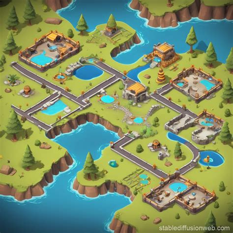 Level Design Map Prompts Stable Diffusion Online