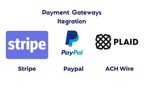 Integrate Stripe Paypal Plaid And Razarpay Payment Gateway In Laravel By Aliishrat Fiverr