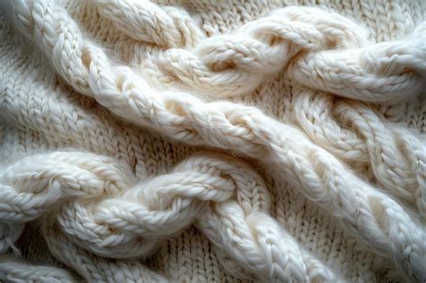 Premium Photo Knitted Texturing With A Warm Fluffy Texture A Stylish
