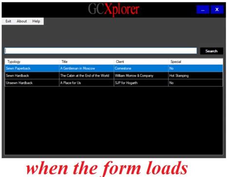Vs 2010 Search In Datagridview From A File And Display A Description And A Image Vbforums