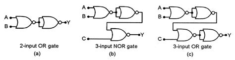 Circuit Diagram Of 3 Input Cmos Nor Gate Using Arduino