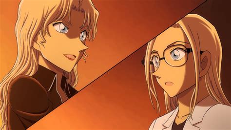 Vermouth Meitantei Conan Meitantei Conan Highres 2girls Black