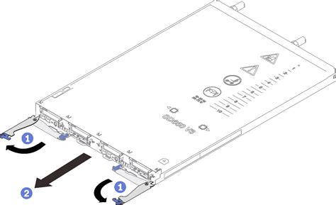 엔클로저에서 Dwc 트레이 제거 Thinksystem Sd650 I V3 Neptune Dwc Tray Lenovo Docs