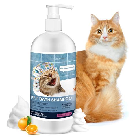 Dunkhaden 500ml 169 Fl Oz Champú Para Gatos Y Gatitos Cuidado Suave