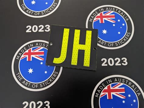 Printed Class 1 Reflective Acm Signage The Art Of Stickers Australia