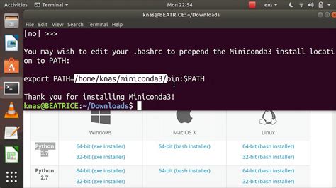 installing miniconda on ubuntu youtube