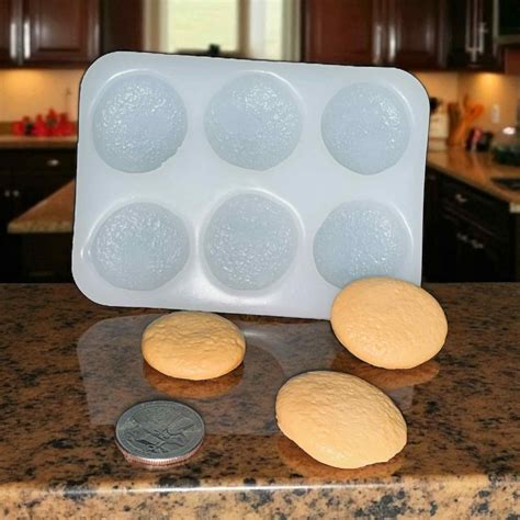 Vanilla Wafer Embeds Silicone Mold 6 Cavity 205 Van Yulay Silicone