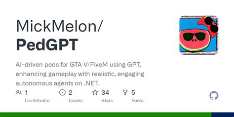 GitHub MickMelon PedGPT AI Driven Peds For GTA V FiveM Using GPT Enhancing Gameplay With