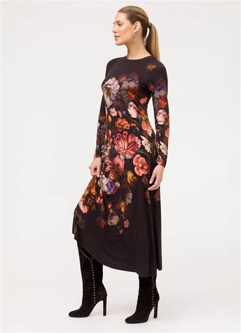 Johnny Was Janie Long Sleeve Midi Dress Details Direct