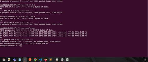 Couldn T Able To Ping Host Network From Inside Container General Docker Community Forums