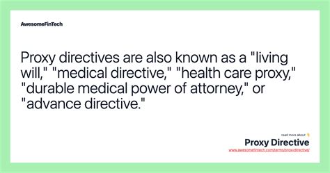 Proxy Directive Awesomefintech Blog