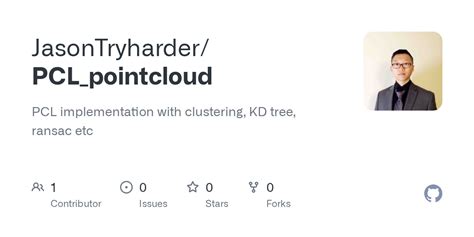 Github Jasontryharderpclpointcloud Pcl Implementation With Clustering Kd Tree Ransac Etc