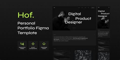 Hof Personal Portfolio Figma Template [freebie] Figma
