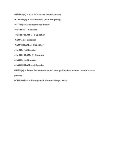 Skema Kabel Tape Mobil Kenwood Koleksi Gambar