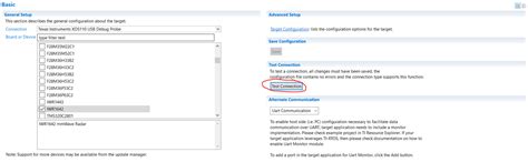 CCS IWR BOOST An Attempt To Connect To The XDS Failed Sensors Forum Sensors TI