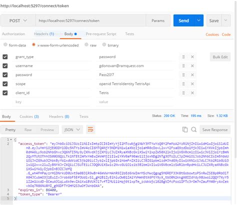 Identityserver4 How Do You Request An Identity Token Idtoken In