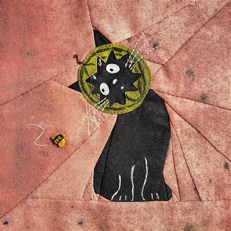 Cat Quilt Block Etsy