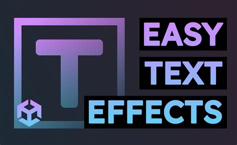 Easy Text Effects Comqiaozhileieasy Text Effects Unity Package