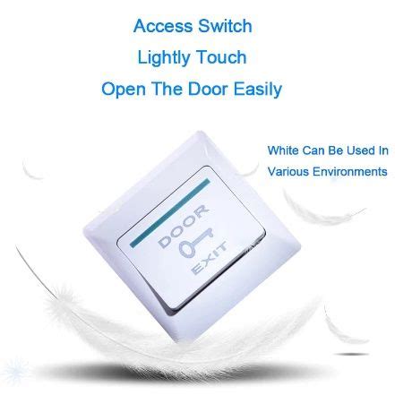 Electric Lock Exit Push Release Button Switch For Door Access Control 2 Pcs Lazada Singapore