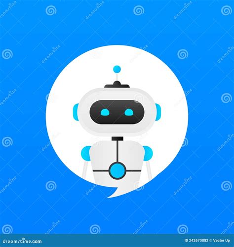 Chatbot Icon Concept Chat Bot Or Chatterbot Robot Virtual Assistance