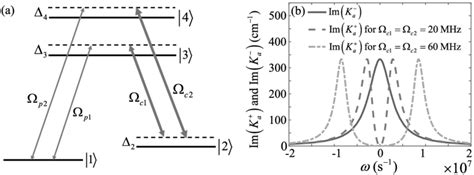 A Double Λ Type Four Level Atomic System With The Atomic States Jji