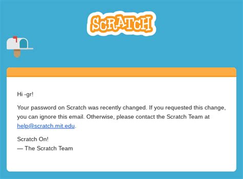 Include Ip Address In The Password Has Been Reset Email Discuss Scratch