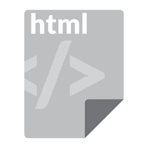 File Format Html Markup Web Icon