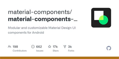 Activity · Material Componentsmaterial Components Android · Github