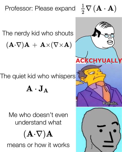 Multivariable Calculus Memes