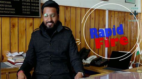 Indian Ias Interview Rapid Fire Shivam Pratap Singh Ias Full Link In Description Youtube