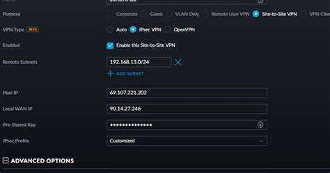 Site To Site Vpn Between Unifi Next Gen Pro Gateway And Sonicwall Nsa4650 2 By Dbeato