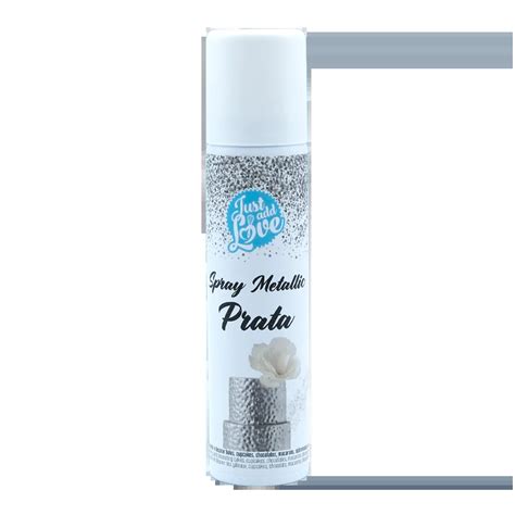 Silver Metallic Edible Lustre Spray By Jal Cake Craftcake Craft