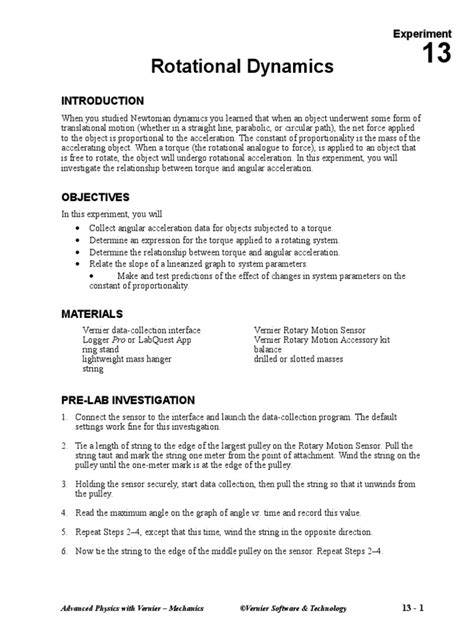 PDF Rotational Dynamics V DOKUMEN TIPS