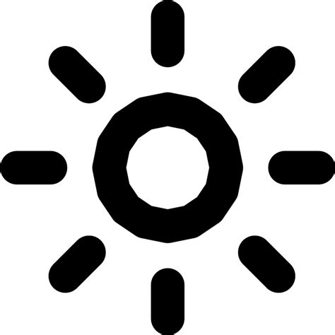 Image Brightness Sun Sunny Weather Icon Vector Svg Icon Svg Repo