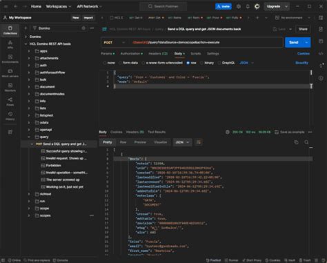 Hcl Domino Rest Api Part 3 Use The Rest Api From Postman